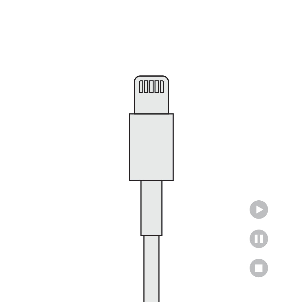 TWELVE DRIVER´s - iPhone Lightning Cable with 3-button Microphone ...